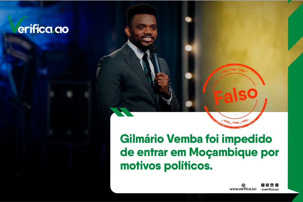 Gilmário Vemba foi impedido de entrar em Moçambique por motivos ...